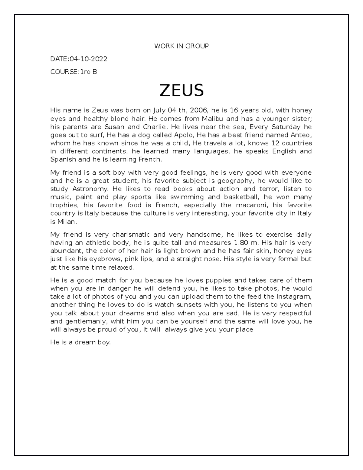 WORK IN Group imprimir - igles - WORK IN GROUP DATE:04-10- COURSE:1ro B ...