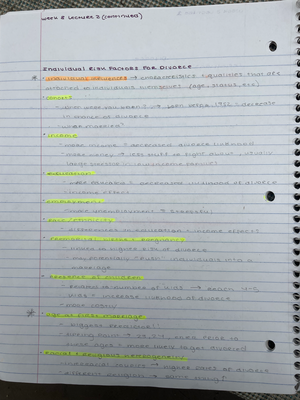 SOC 154A 5 25 2022 - SOC 154 A Exam 3 material Cast - SOC 154A - Studocu