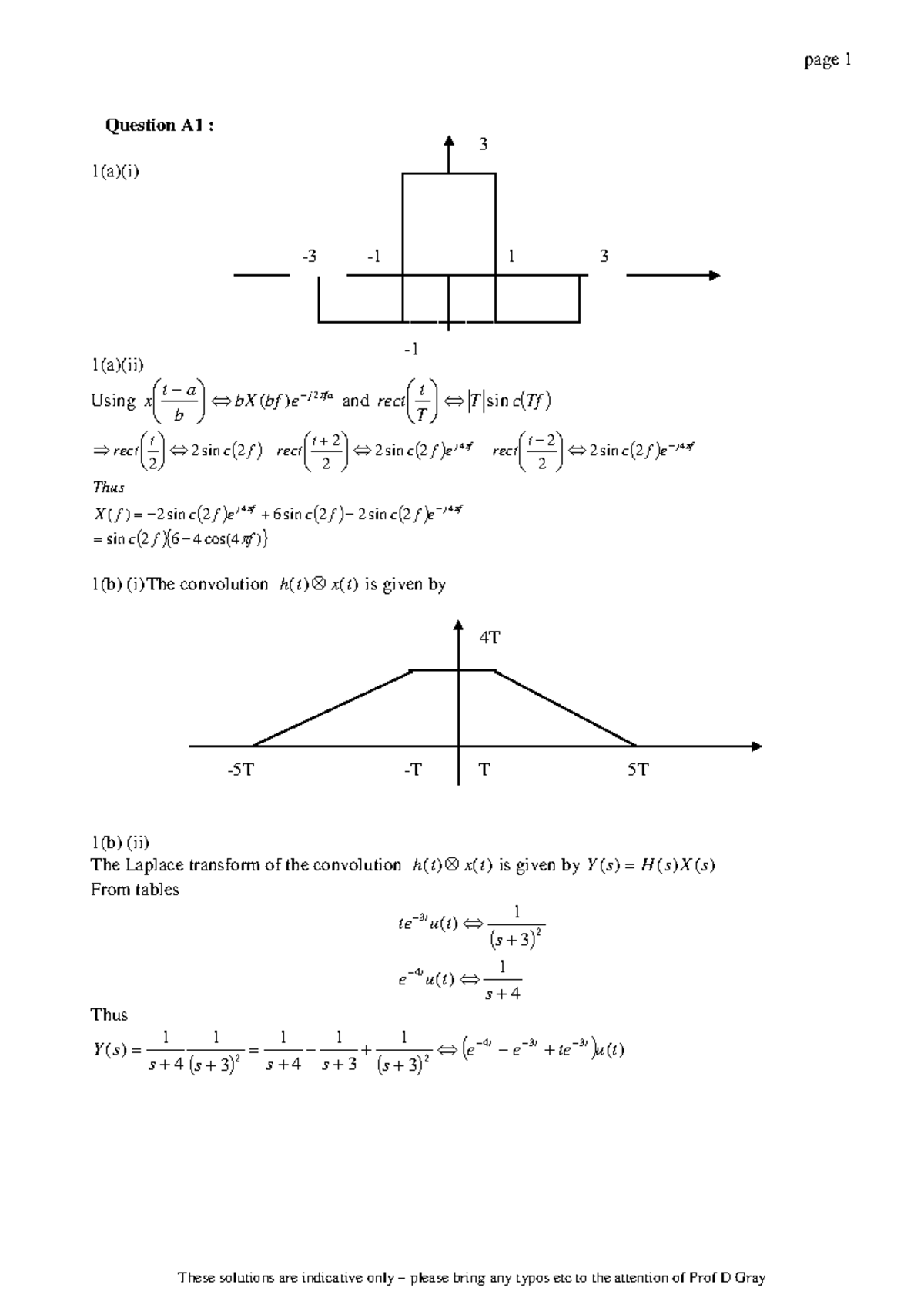Sample/practice exam 2016, questions and answers - page 1 Question A1 ...
