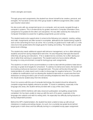 Assessment 3 (difficulty writing) - I agree with your point about how ...