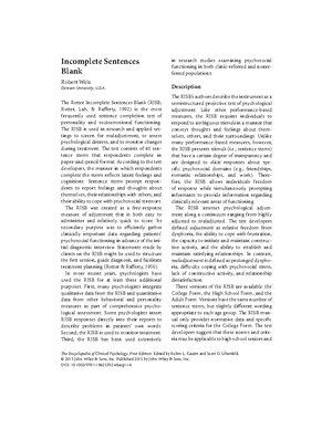 Vsms-an update and administration and scoring - Review Article ...