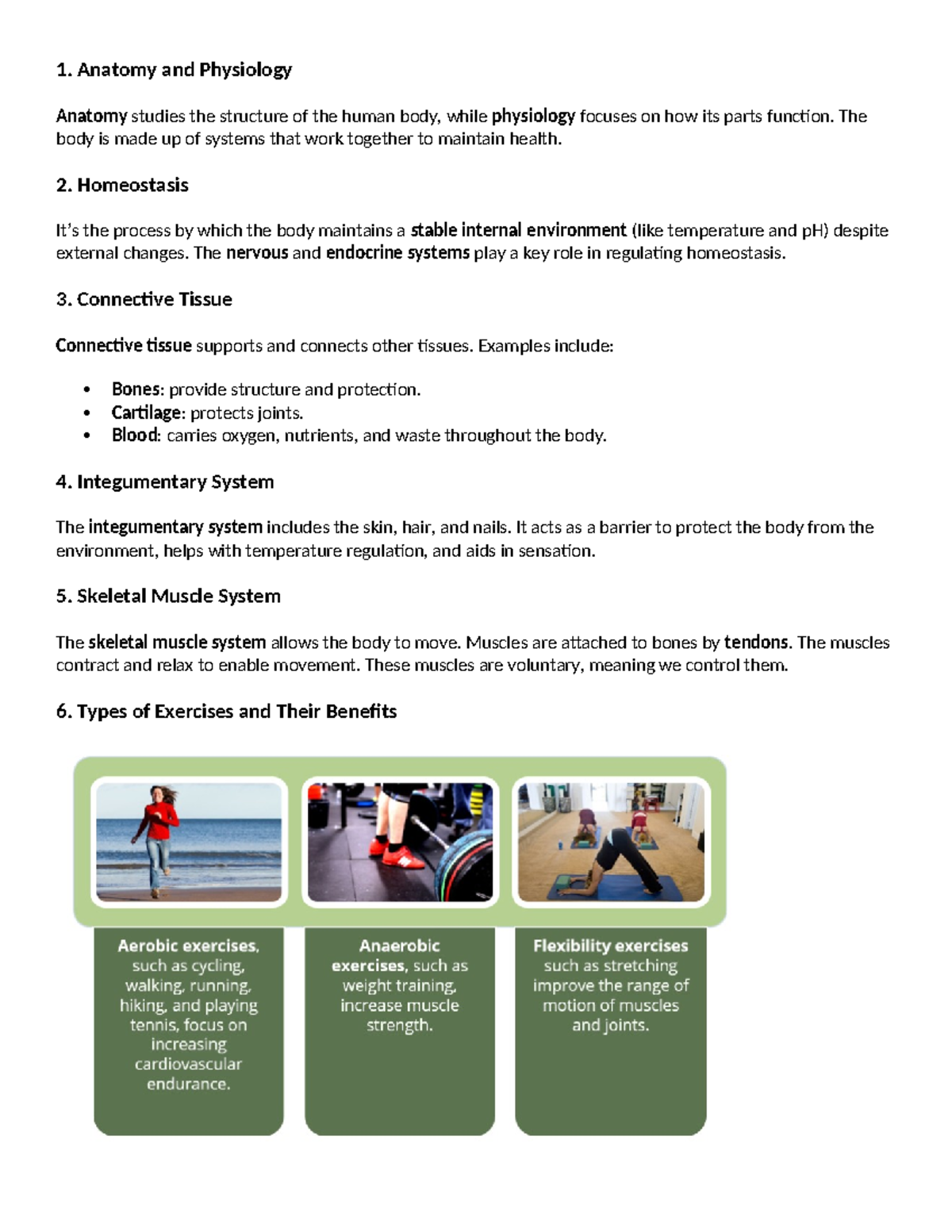 Guia human body care - 1. Anatomy and Physiology Anatomy studies the ...