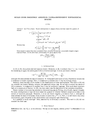 Compactness Methods IN Singular Topology - COMPACTNESS METHODS IN ...
