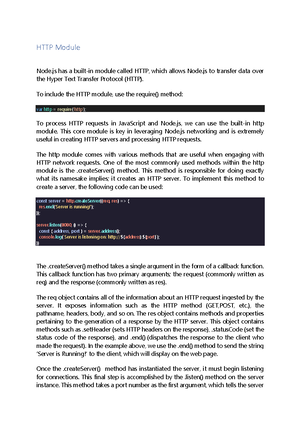 Node JS Introduction and Features - It provides an event driven, non ...