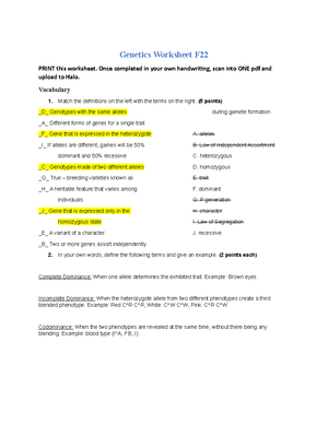 Mendelian Genetics Corn Lab - Mendelian Genetics of Corn Lab Worksheet ...