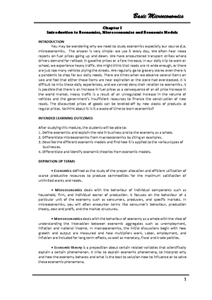 Chapter 2 Demand Supply And Market Equilibrium Chapter 2 Demand