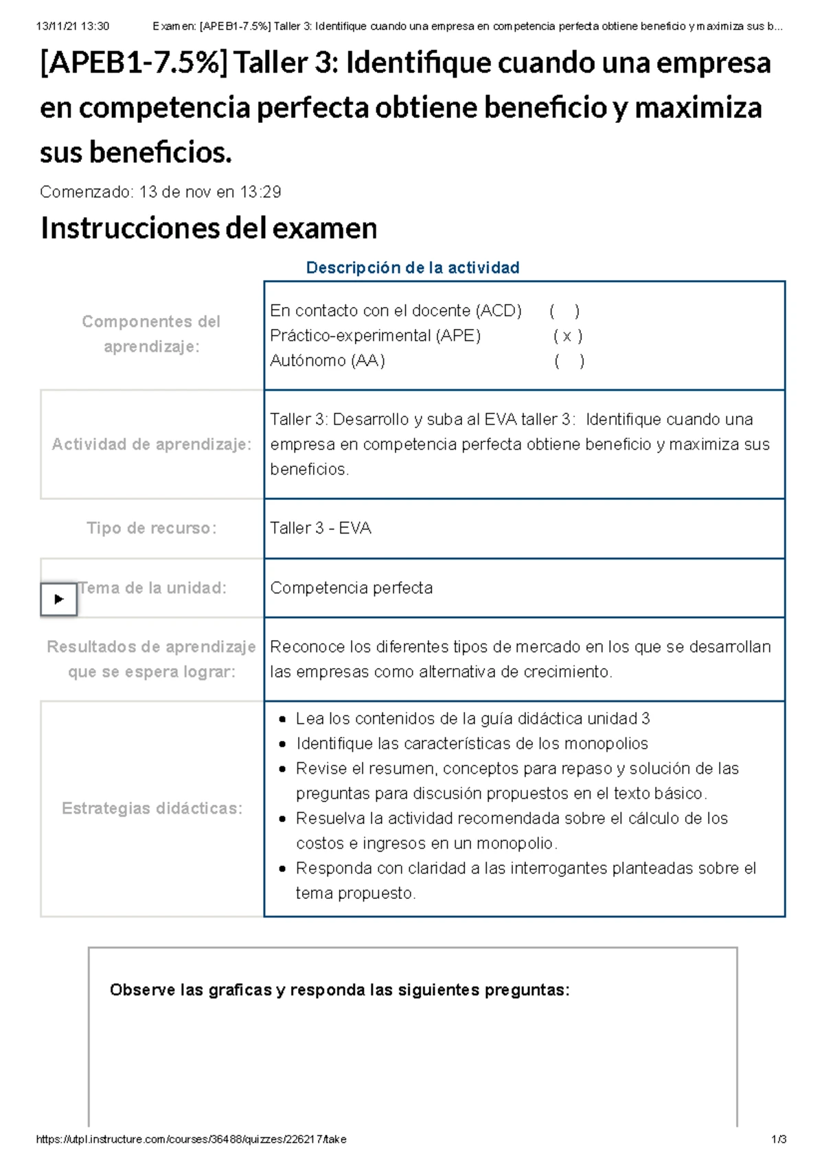 Examen [AAB02] Cuestionario 2 Identifique su nivel de conocimientos sobre los contenidos de la ...