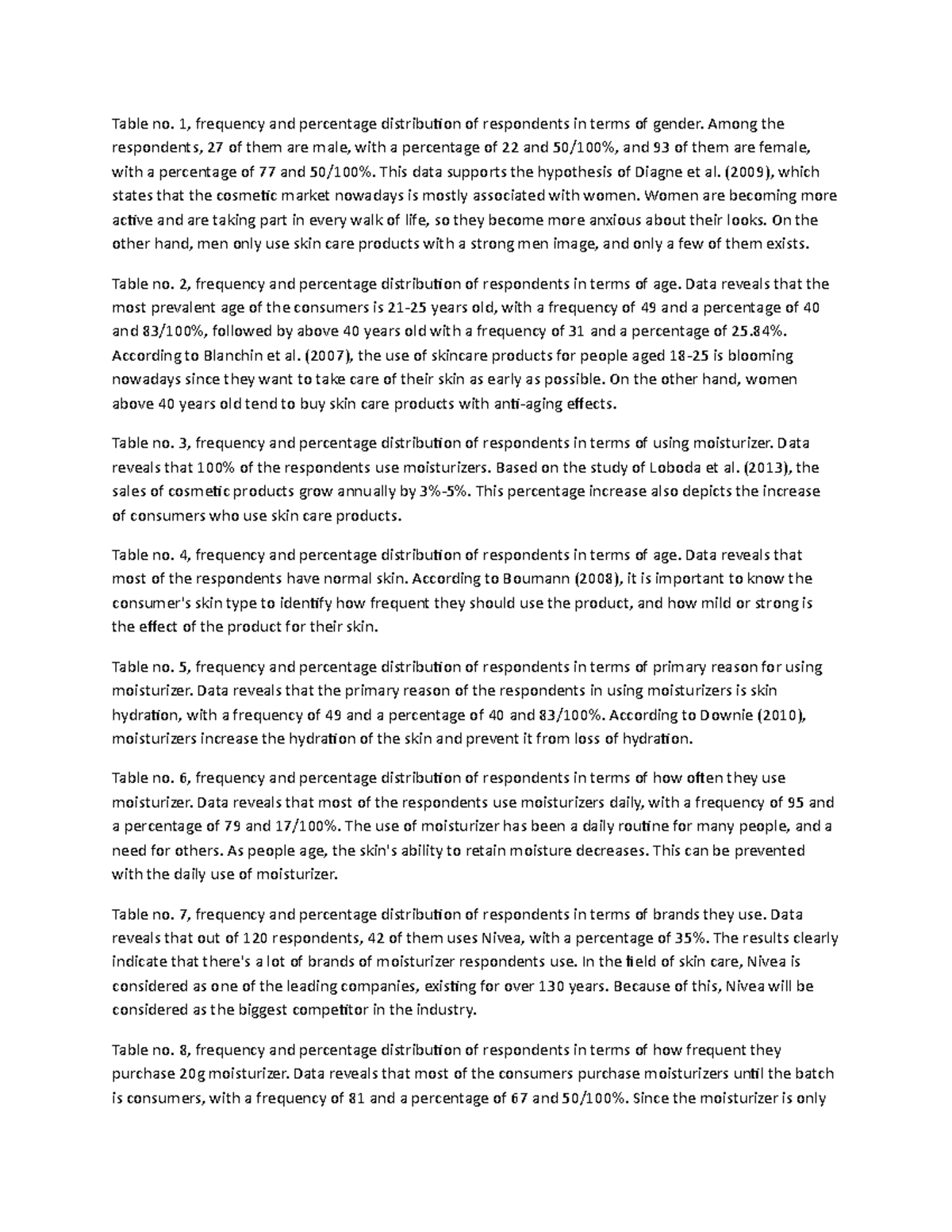 Sample Research - Quantitative Research - Business Research - DHVSU ...