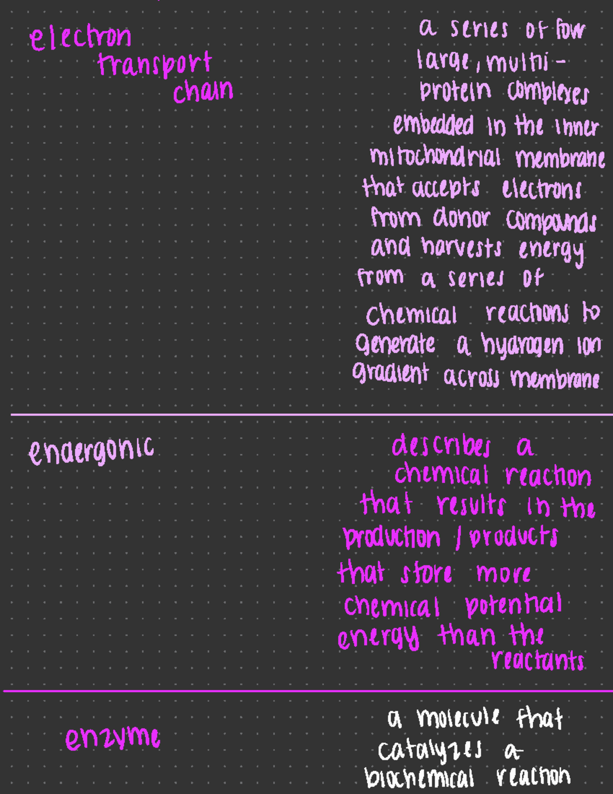 How Cells Obtain Energy Flashcards Part 3 - BIOL 061 - Studocu