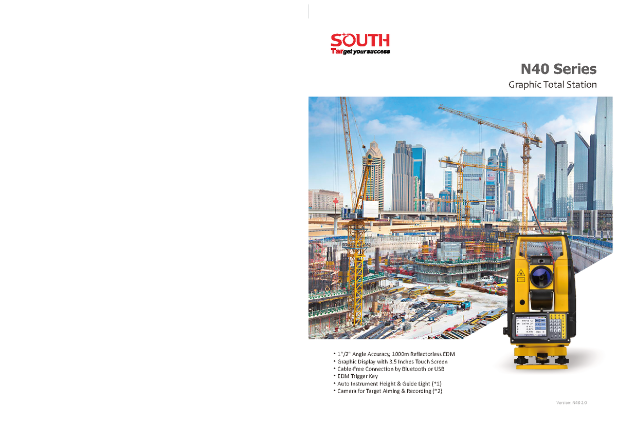 Guia South N40 min - for science - N40 Series Graphic Total Station ...