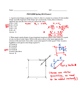 Expert TA 8 - Physics Homework Key - Expert TA 8 Problem 1: Consider ...