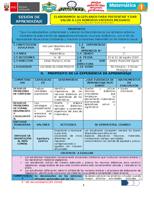 1 Ficha DE Aprendizaje CCSS 1° Grado ¿Quienes partiipan en economía - FICHA DE APRENDIZAJE 05 1 ...
