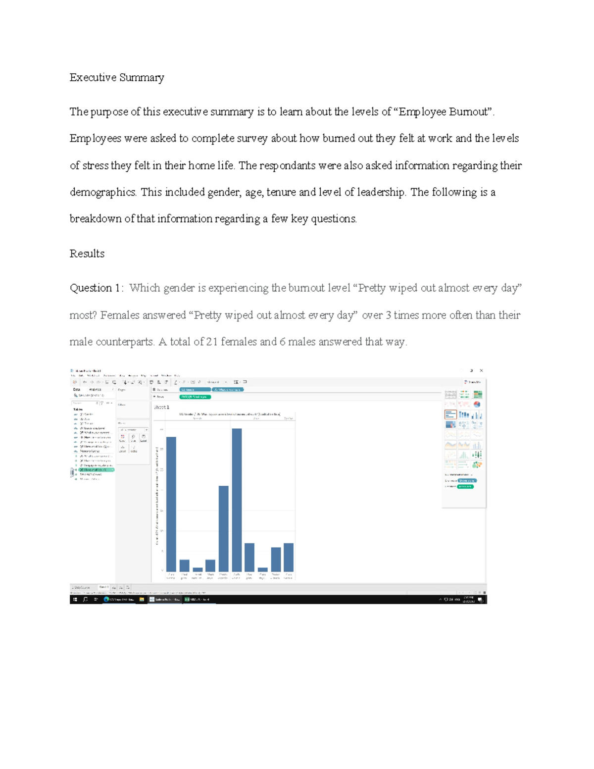 MBA 540 MOD 4 Exec Summary - Executive Summary The purpose of this ...