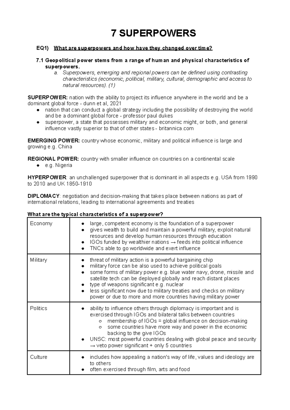 7-Superpowers - sdcscdcd - 7 SUPERPOWERS EQ1) What are superpowers and ...