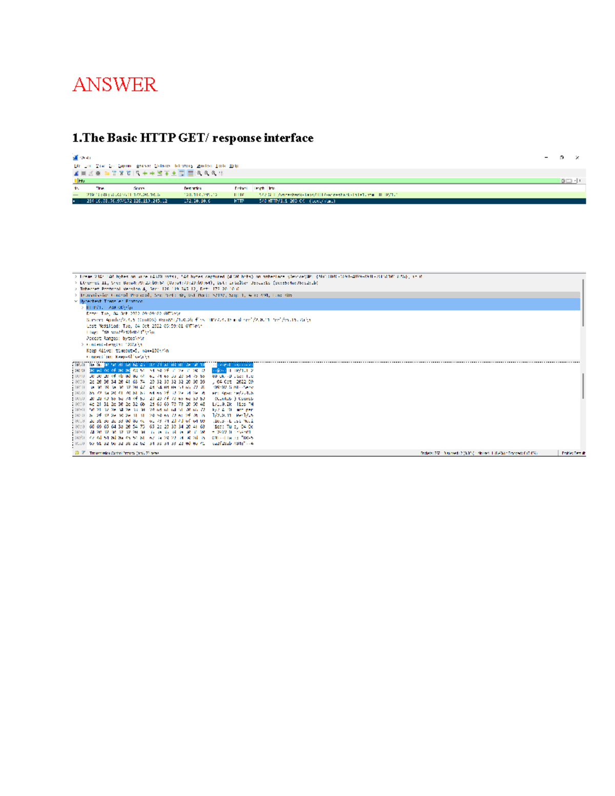 LabOfMangMayTinh - ANSWER 1 Basic HTTP GET/ response interface Question ...