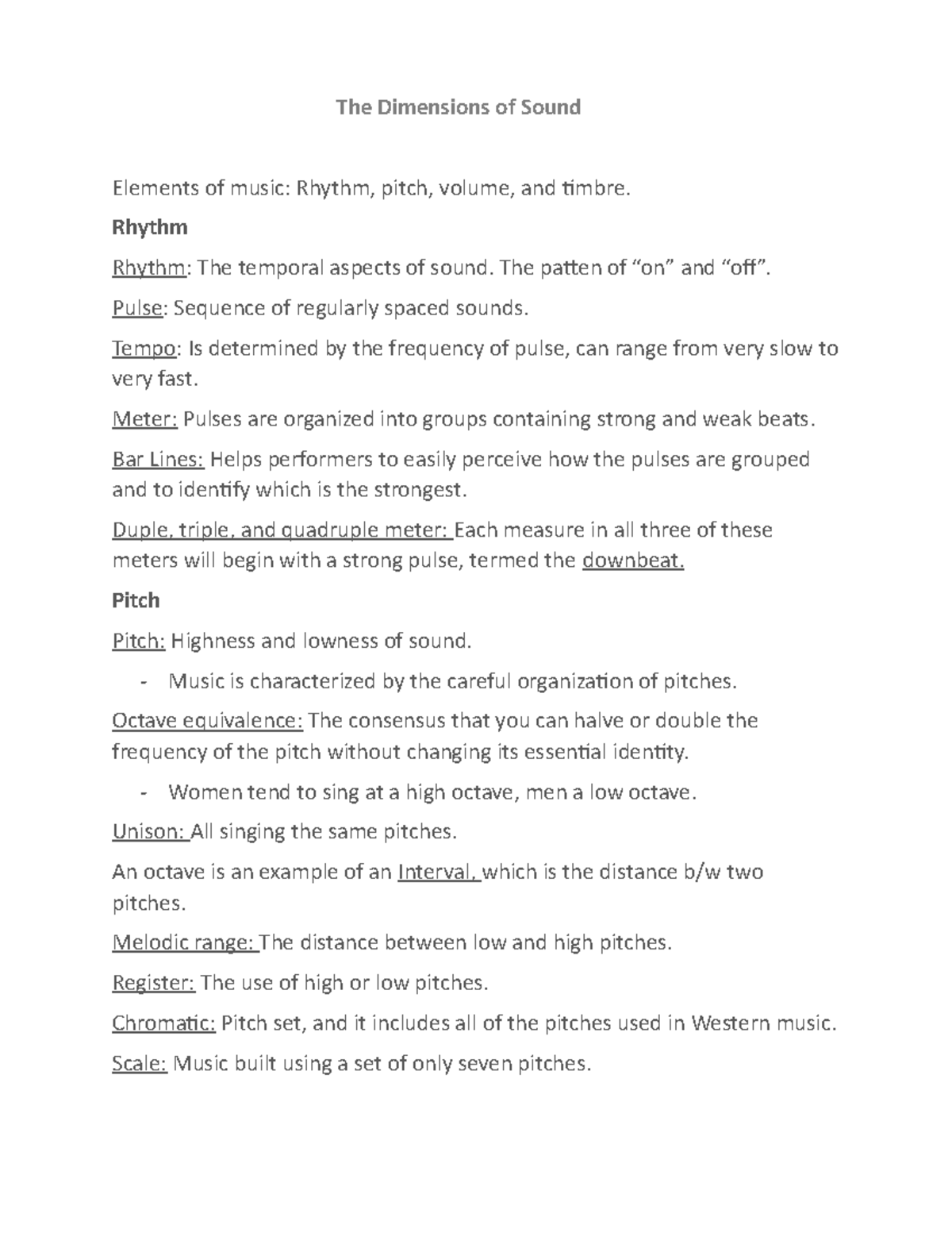 Chapter 2 - Resonance textbook Prof. Hedrick - The Dimensions of Sound ...