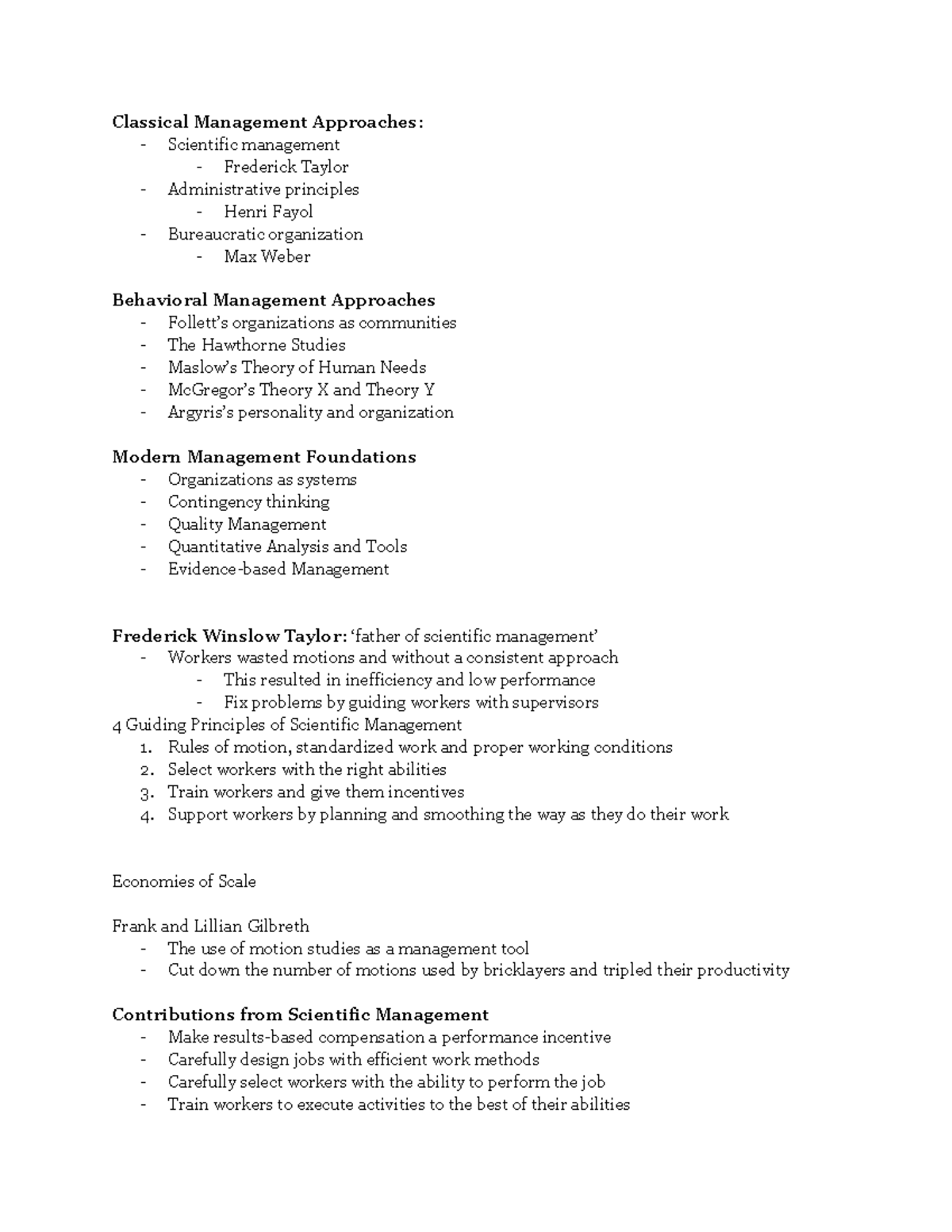 Gms ch.2 concepts - global management notes 2022/2023 ryerson/tmu ...