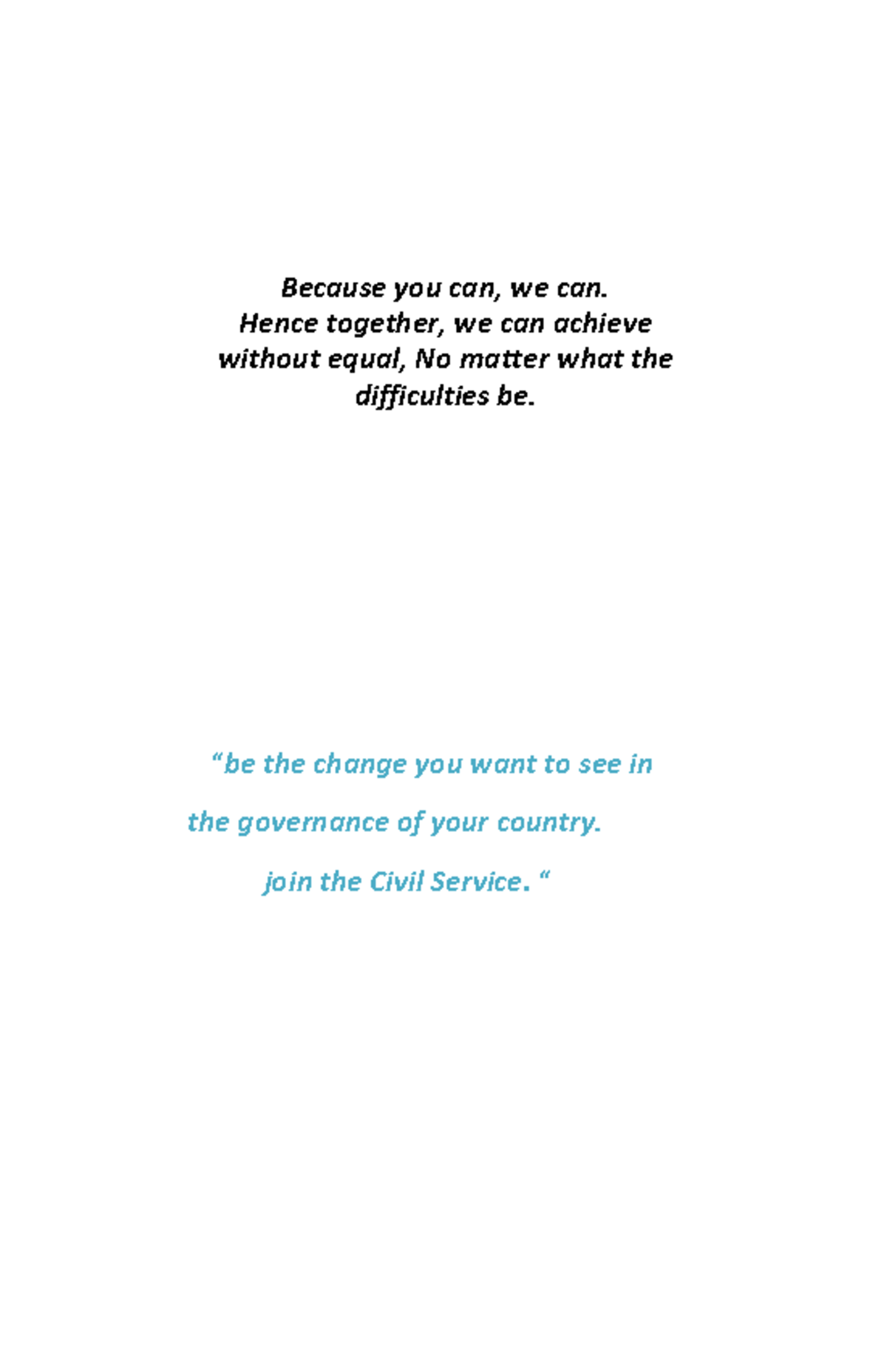 Civil Service EXAM Complete Syllabus - Because you can, we can. Hence ...