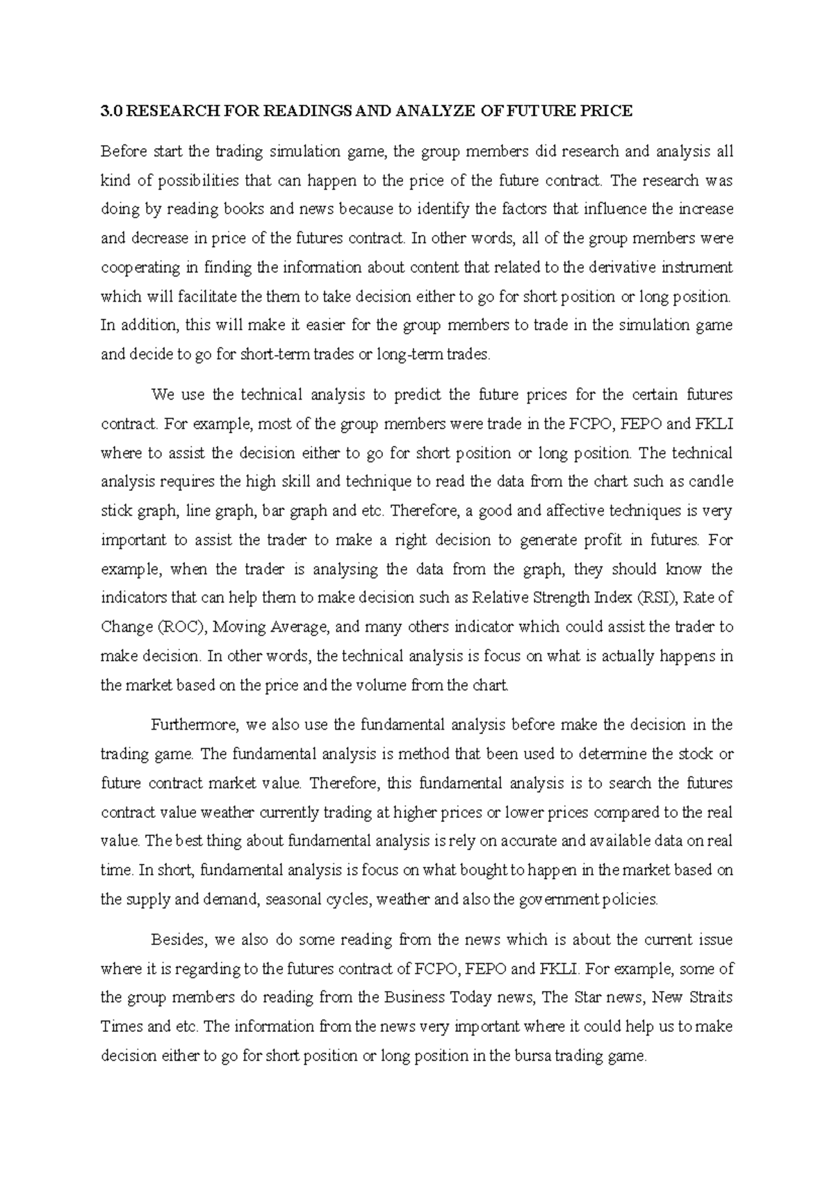 Fin645 tuto - tutorial fin 645 - 3 RESEARCH FOR READINGS AND ANALYZE OF ...