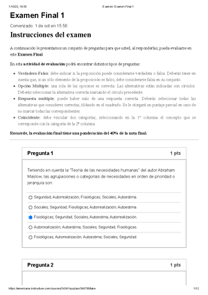 Examen Parcial 1 - [Unidad 1 Y Unidad 2] Etica Profesional - Examen Parcial 1 - [Unidad 1 Y ...