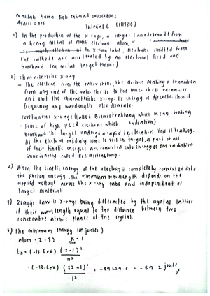PHY310 (Chapter 5) = Spectral Line of Hydrogen Atom - PHY310 CHP 5 (1) ELECTRON TRANSITION The ...