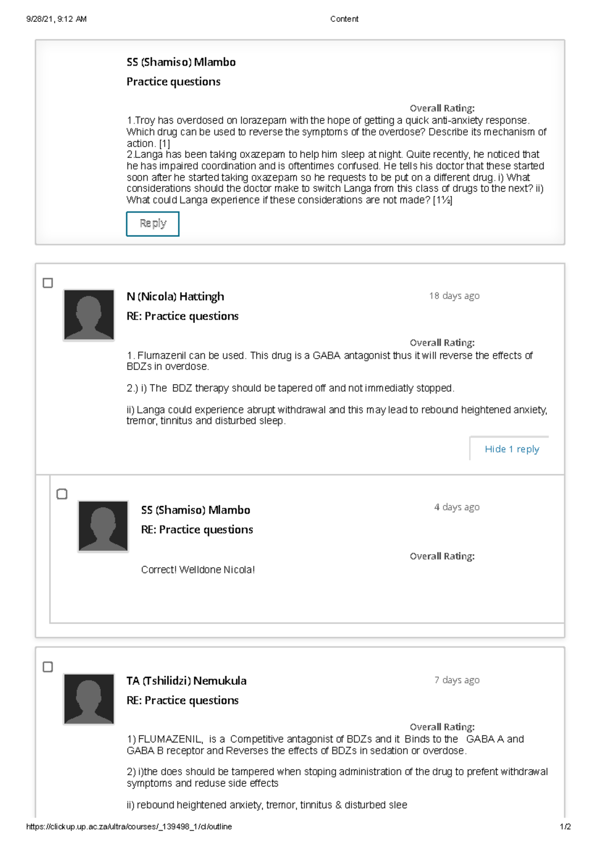 LO10 - notes - 9/28/21, 9:12 AM Content clickup.up.ac/ultra/courses ...