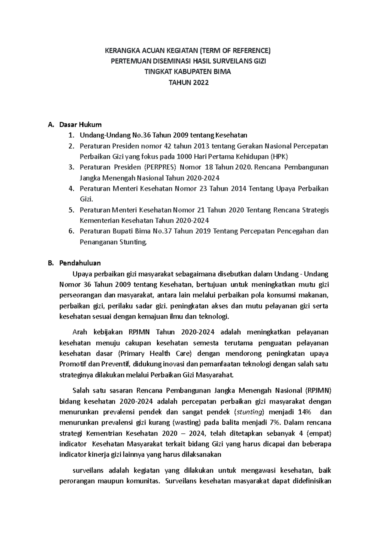 KAK Diseminasi - oijoi - KERANGKA ACUAN KEGIATAN (TERM OF REFERENCE ...
