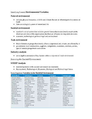 Strat 1F - Module 3 STRATEGY FORMULATION Week 6- Introduction As mentioned in Module 1, strategy ...