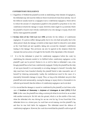 Counterclaim Sample - COUNTERCLAIM The Defendant repeats Paragraph 4 of ...