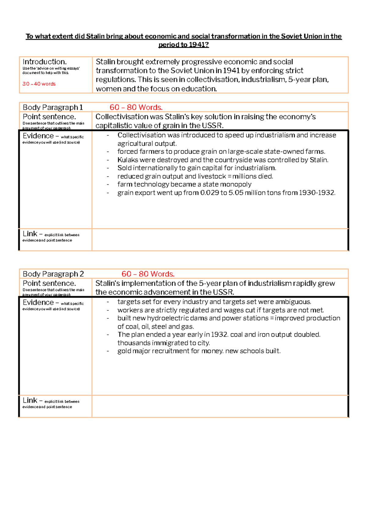 To what extent did Stalin bring about economic and social ...