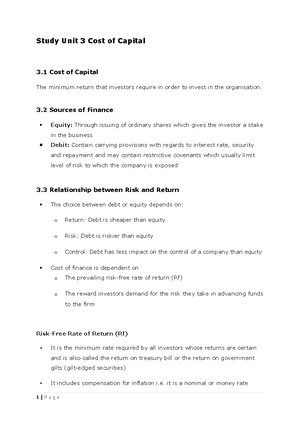 Financial Accounting 1A (Introduction to Financial Accounting) - Study ...