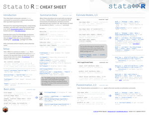 Econometrics-cheatsheet-en - Econometrics Cheat Sheet By Marcelo Moreno - King Juan Carlos - Studocu