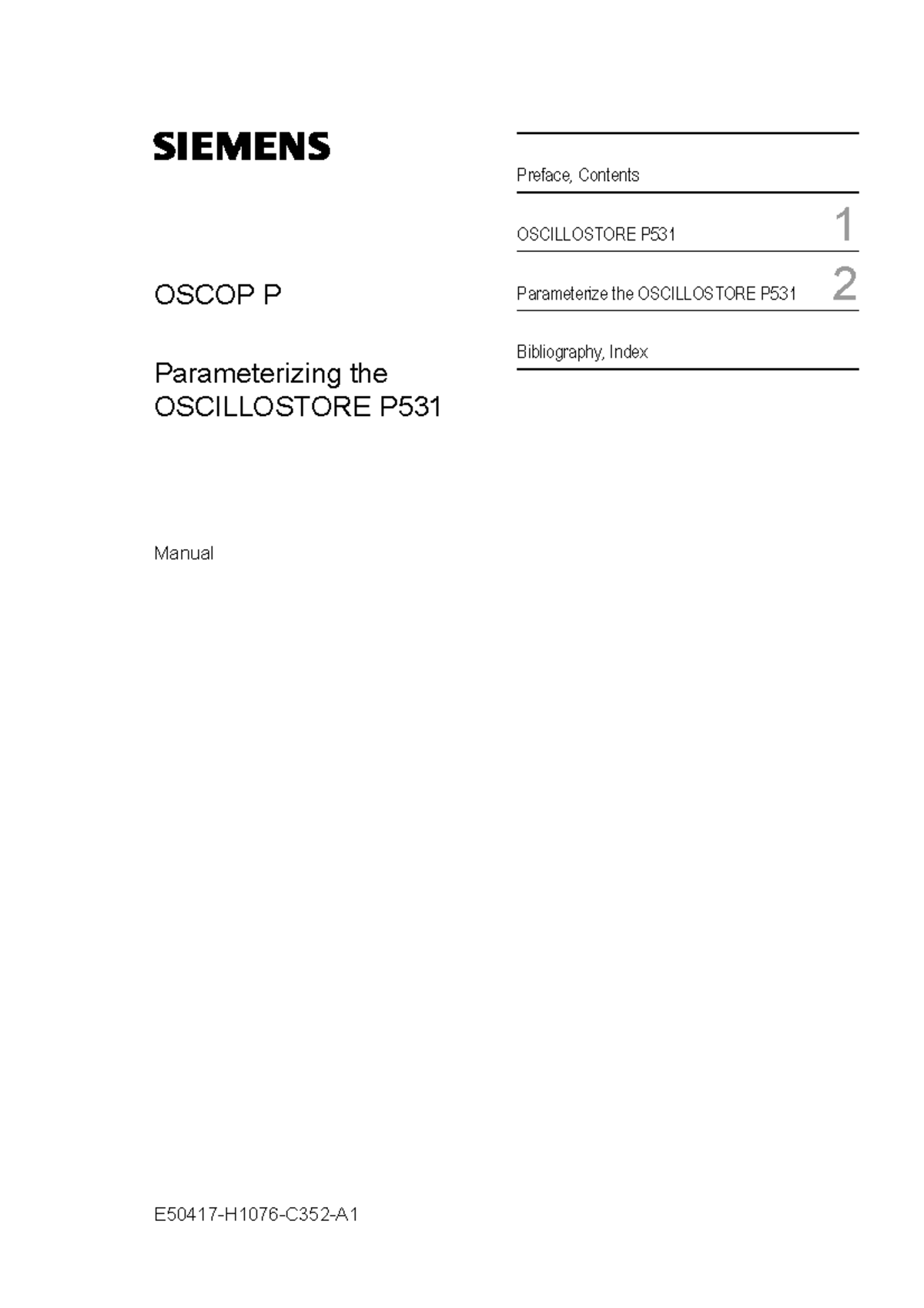 Oscillostore EN - electrica - E50417-H1076-C352-A OSCOP P ...