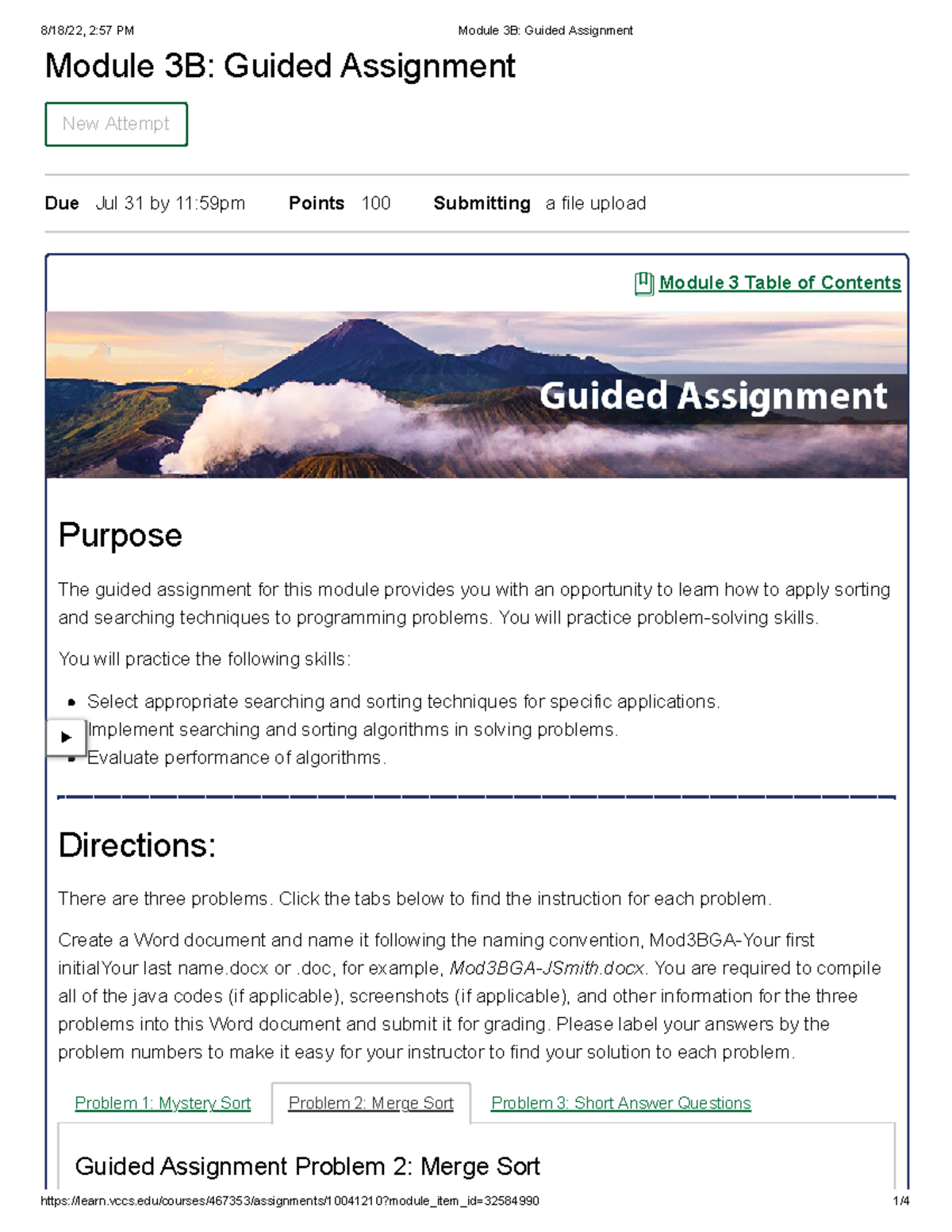Module 3B Guided Assignment B - Module 3B: Guided Assignment Due Jul 31 ...