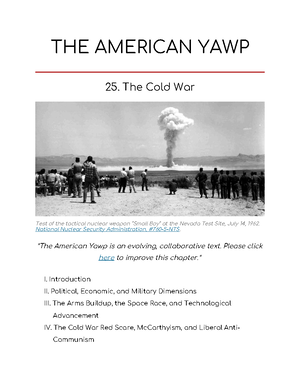 American Yawp - Chapter 22 Reading - THE AMERICAN YAWP 22. The New Era ...