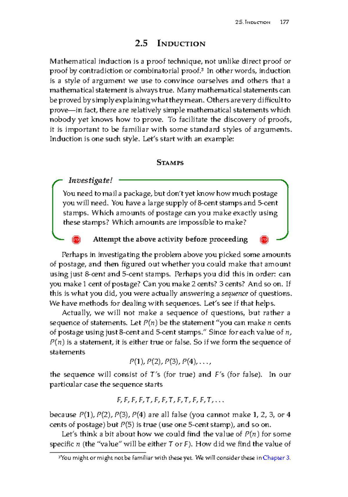 Discrete Mathematics 65 Induction 177 2 Induction Mathematical Induction Is A Proof Technique