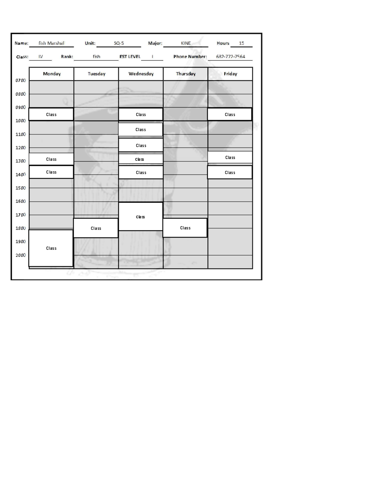 Finaldoor - This is a retry from last time - BSC 1406 - Name: Unit ...