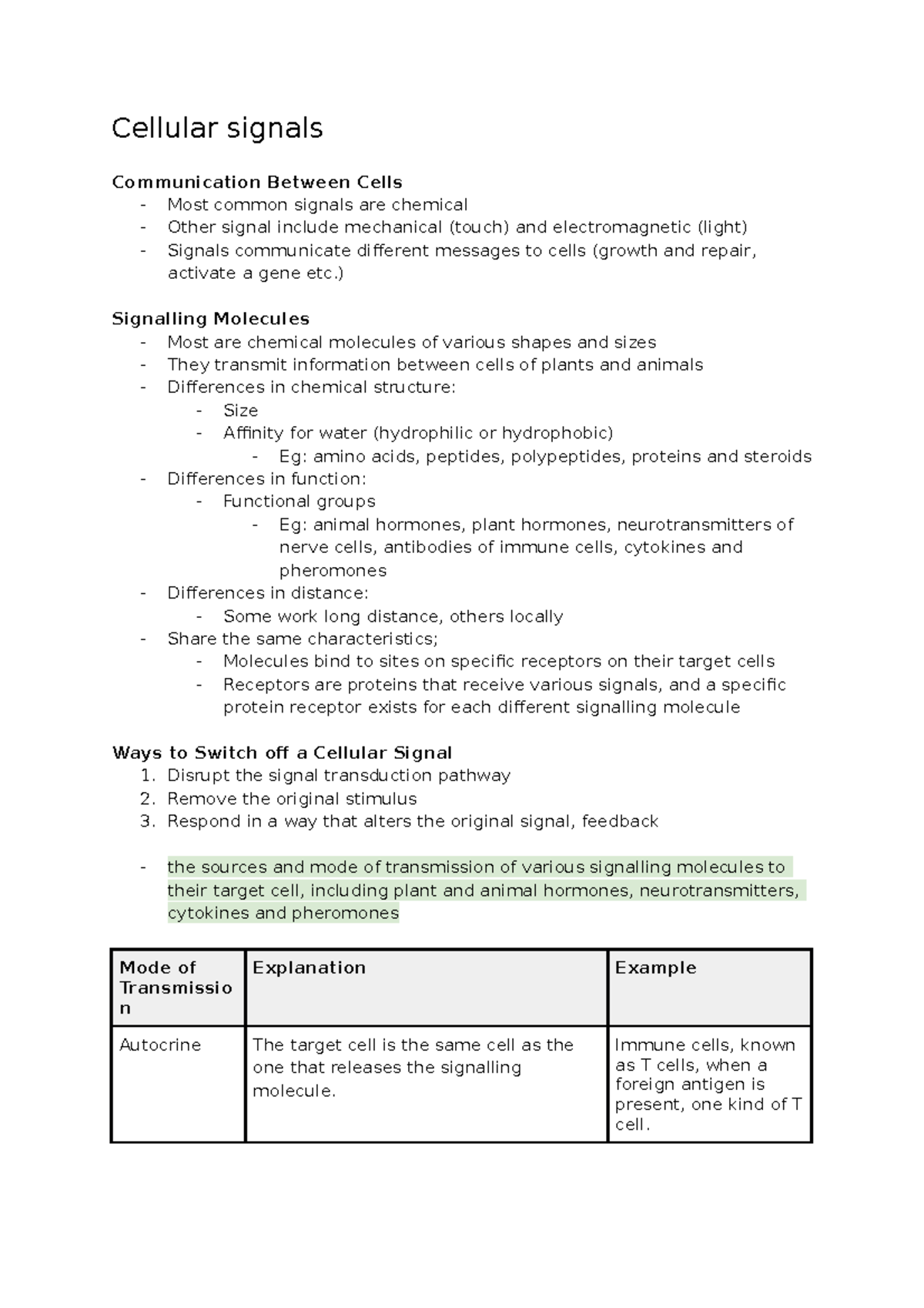 Cellular Signals - dcewfwefef - Cellular signals Communication Between ...