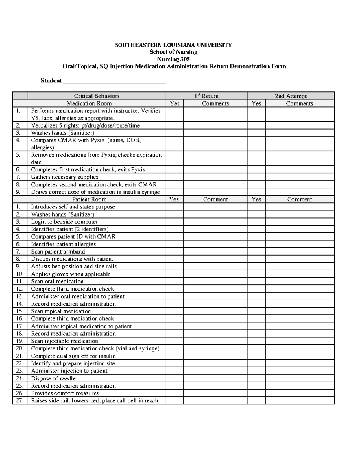 Oral Topical Injection RD.pdf - SOUTHEASTERN LOUISIANA UNIVERSITY ...