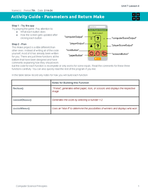 Copy of Sally Guevara - Activity Guide - Flippy Do Pt 1 - Unit 1 Lesson 4 - Unit 1 Lesson 4 ...