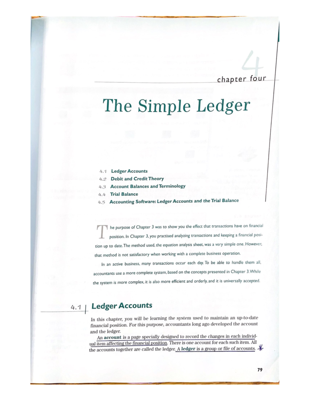 The Simple Ledger - accounting notes - ACC 100 - Studocu