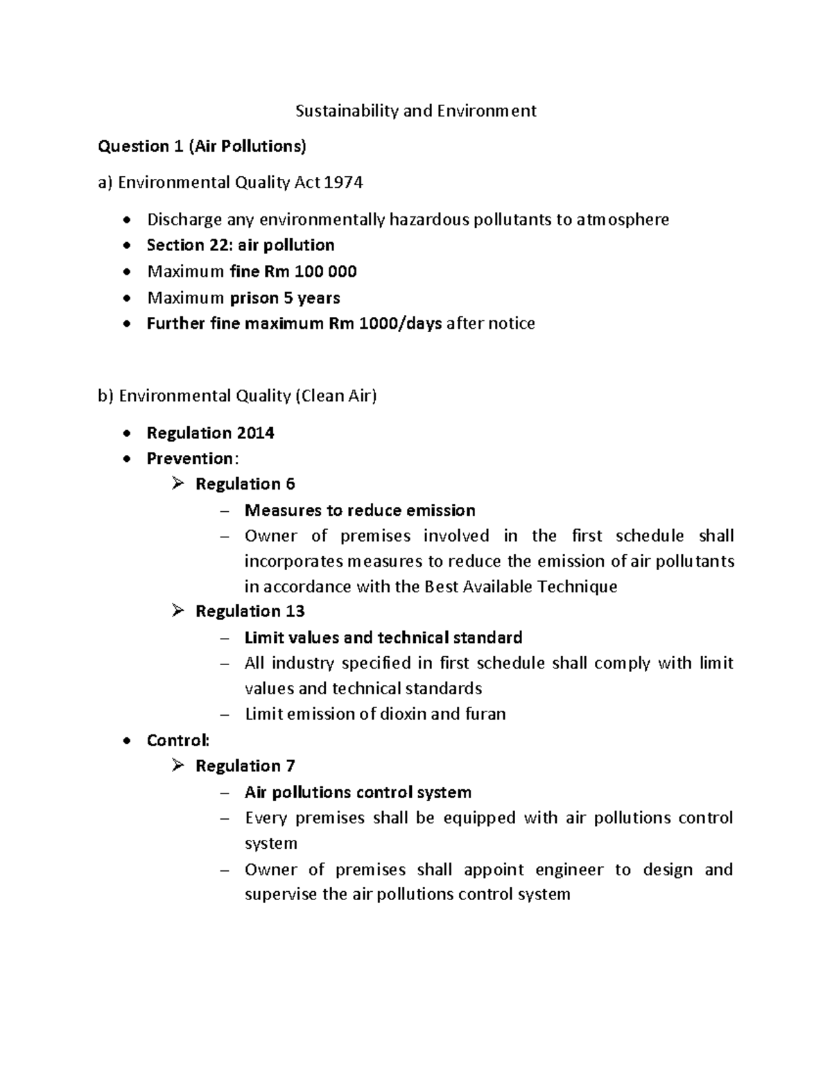 Sustainability and Environment - Sustainability and Environment ...