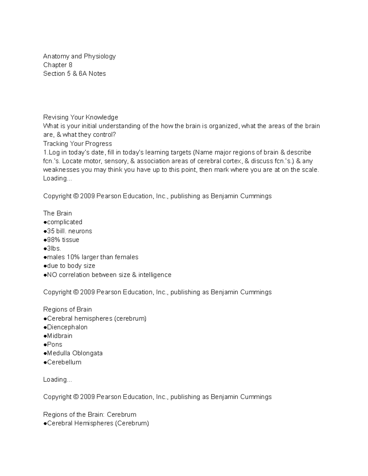 Anatomy And Physiology Chapter 8 Section 5 And 6 Anatomy And