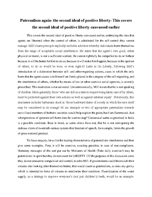 Democracy- Rawls’s theory of justice, is a vital element of the liberty ...