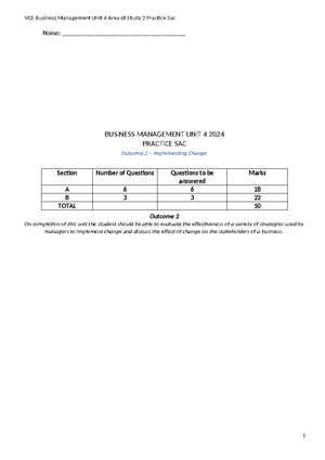 Prac SAC(Questions) Unit 3 AOS 1 2024 - Google Docs - NAME: VCE ...