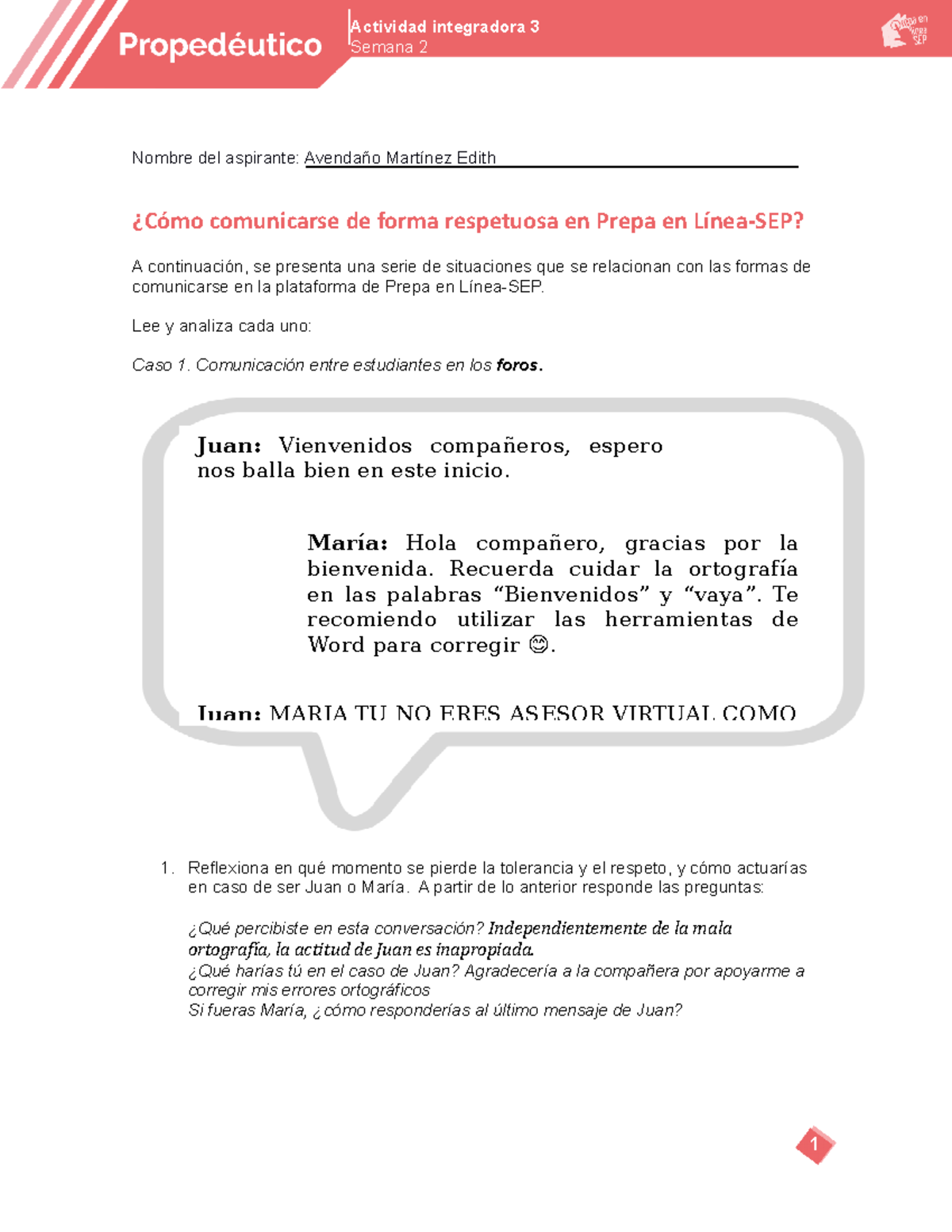 M00 S2 AI3 WORD - ojala que te pueda ayudar - Nombre del aspirante ...
