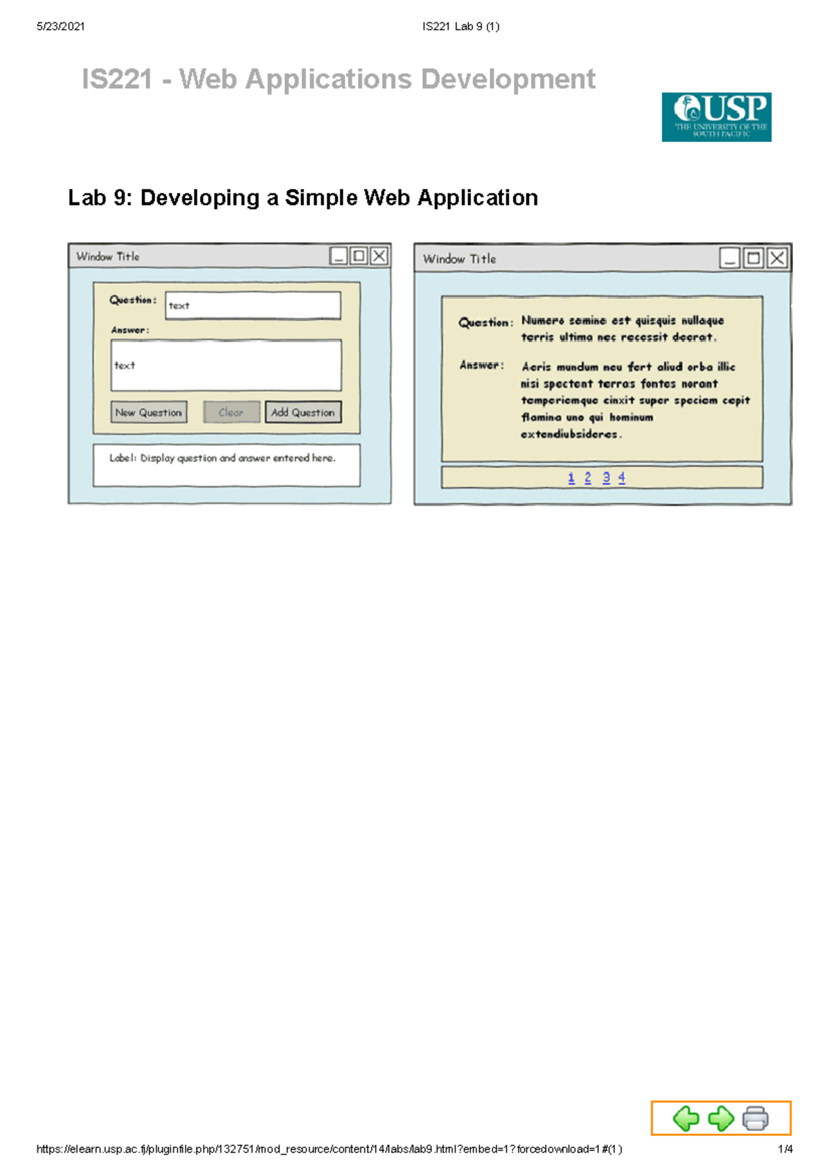IS221 Lab 9 - week 9 lab - IS221 - Web Applications Development Lab 9 ...