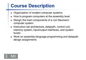 Computer Organization and Design RISC-V Edition The Hardware Software Interface by David A ...