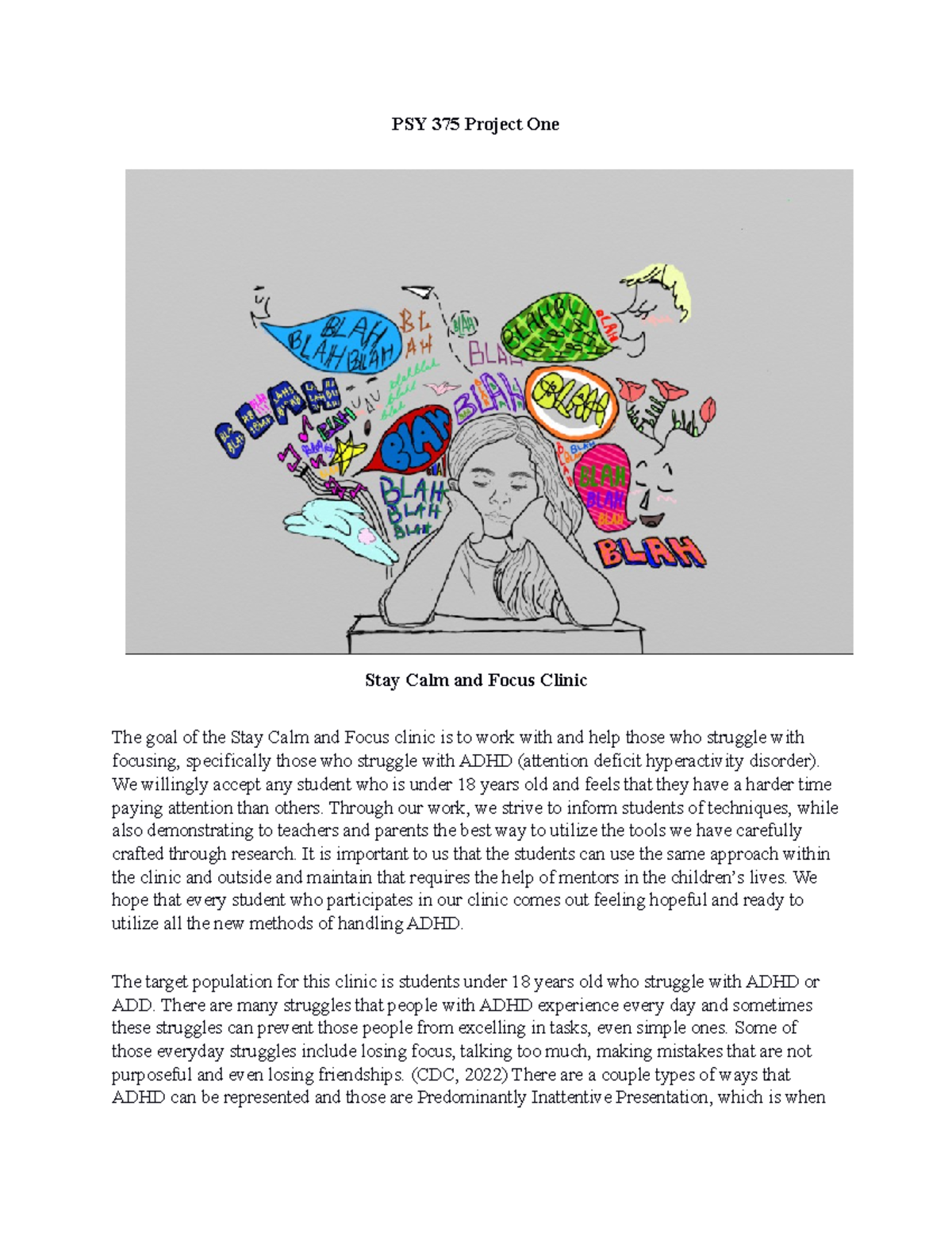 6-2+Project+One+-+Morgan+Severson - PSY 375 Project One Stay Calm and ...