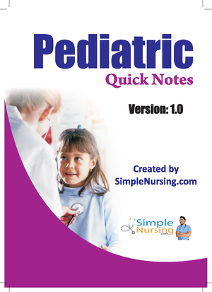 Pediatric Nursing Pediatric Disorders - PEDIATRICS NURSING: PEDIATRIC ...
